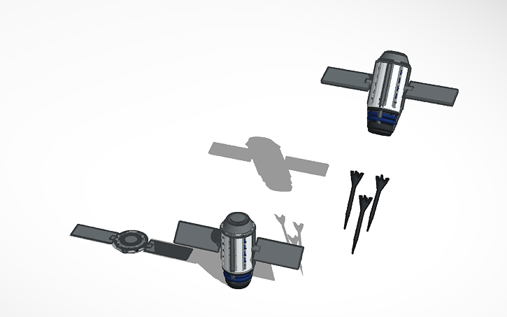 3D design Celestial Orbit Bombardment System | Tinkercad