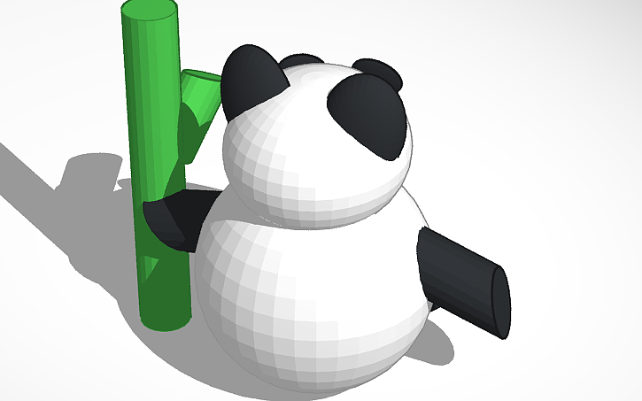 3D design PAnda | Tinkercad