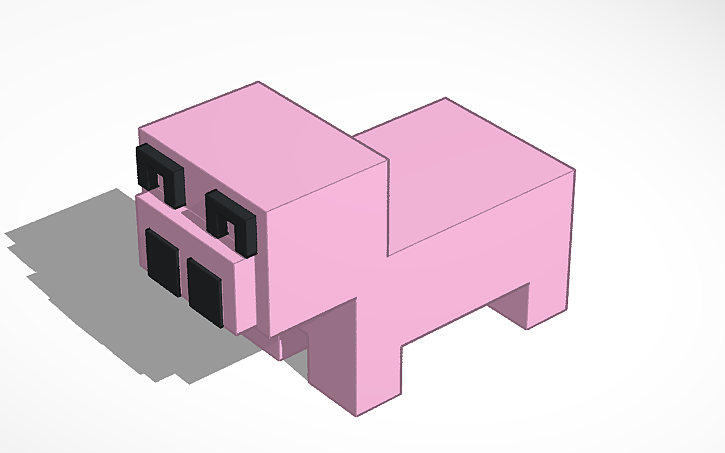 3D design Pink - Tinkercad