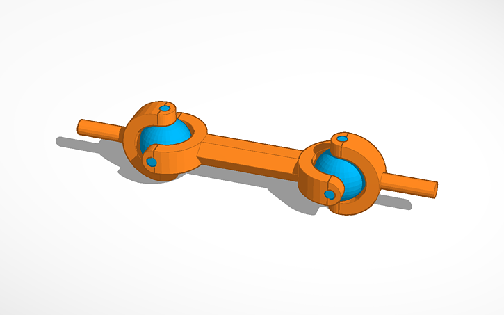 3D design CV Joint for RC cars or lego - Tinkercad