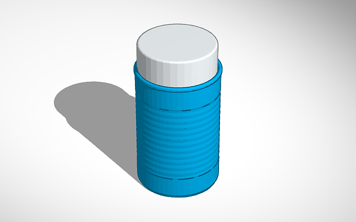 3D design Water Can - Tinkercad