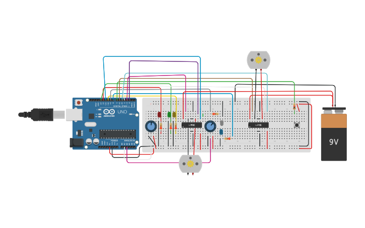 Circuit design 1IRT Paquay Julian Arduino:Store | Tinkercad