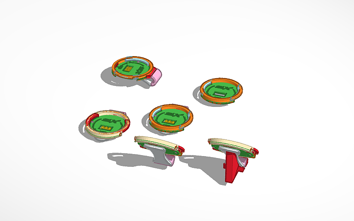 3D design clip - Tinkercad
