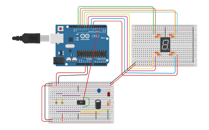 Circuit design micro - Tinkercad