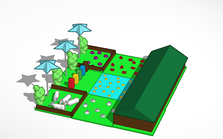 3D design farm house from Julia Cabral | Tinkercad