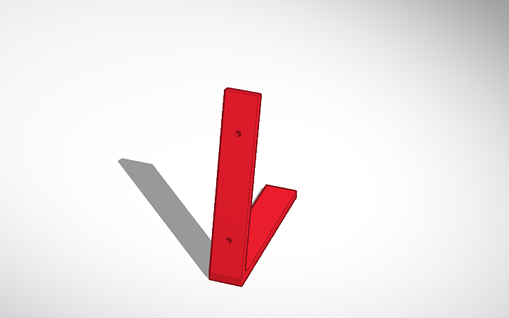 3D design Raspberry Pi Display Stand - Tinkercad