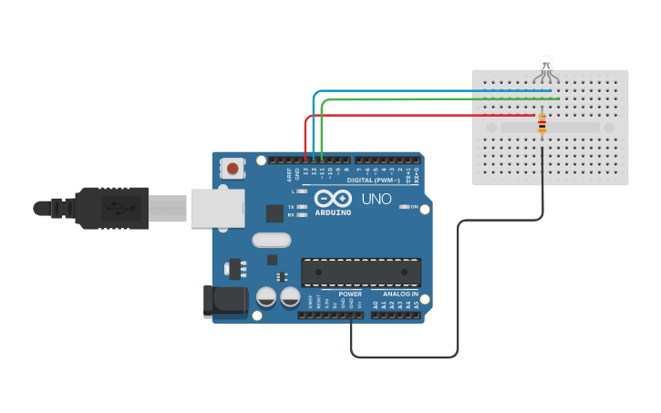 Circuit Design Arduino Rgb Tinkercad