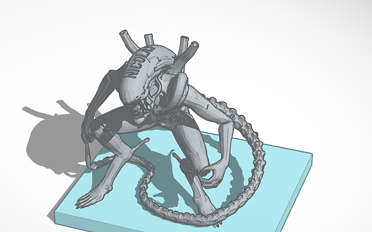 3D design alien | Tinkercad