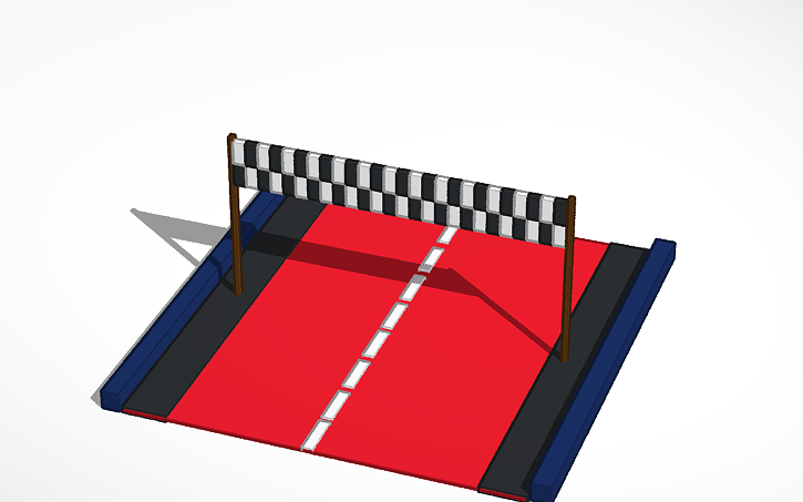 3D design traguardo | Tinkercad