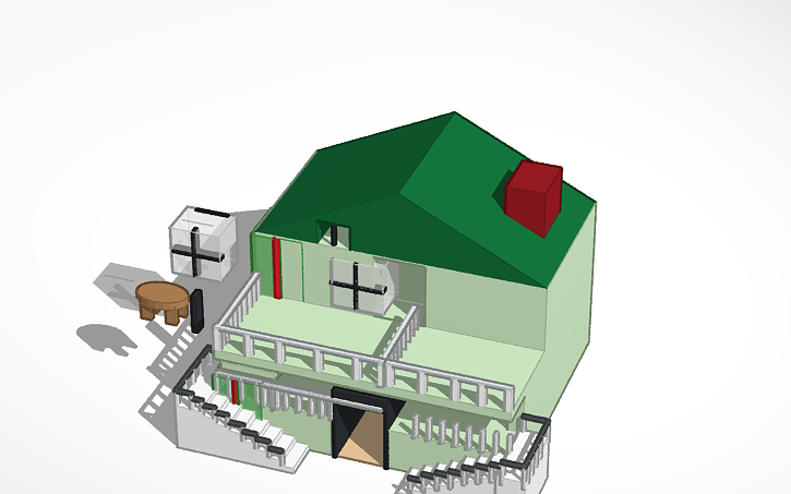 3D design the house - Tinkercad