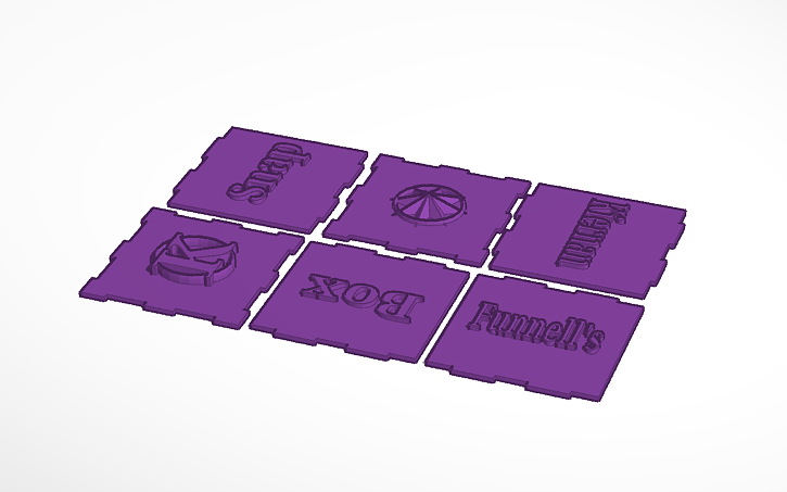 3D design Kiernan's snap box - Tinkercad