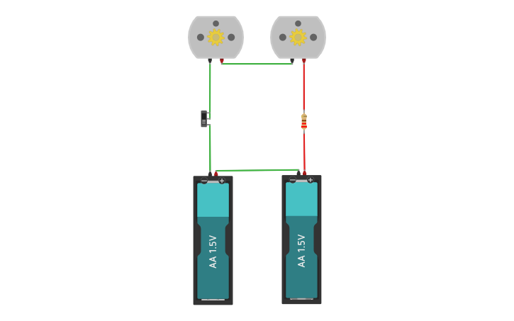 Circuit design Motors With 2 Motors - Tinkercad