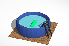 3D design Pool | Tinkercad
