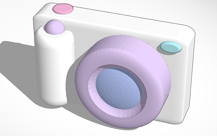 3D design KAMERA | Tinkercad