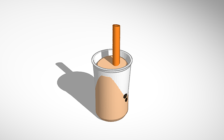3D design Boba - Tinkercad
