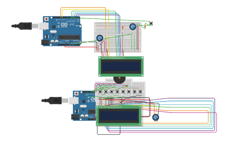 Circuit Design Lcd Game Tinkercad
