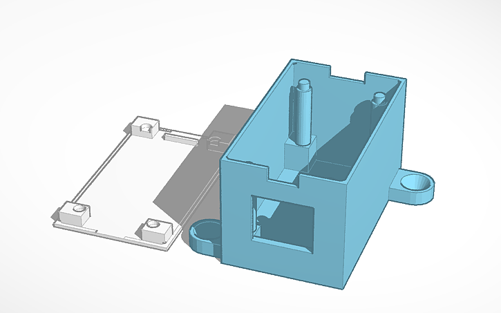 3d Design Esp8266 Case With Ethernet Port Tinkercad