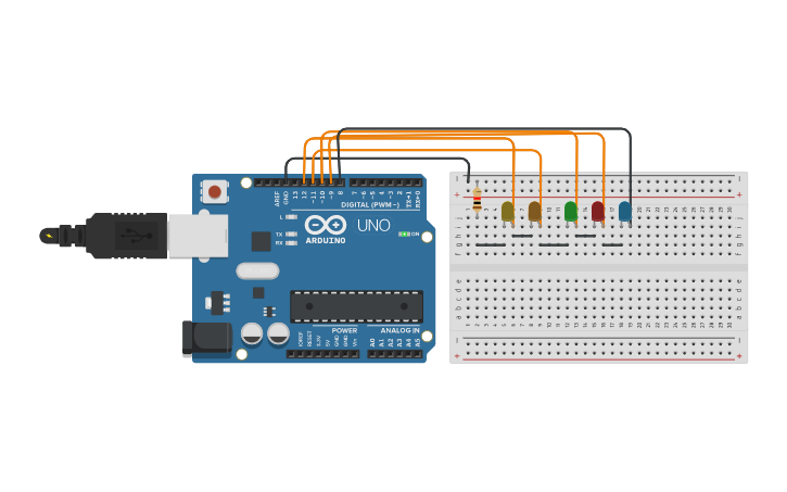 Circuit Design Arduino Tinkercad