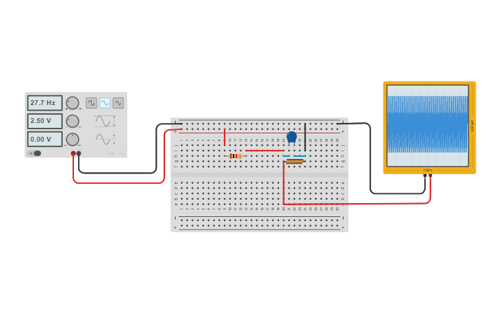 Circuit design Parallel RLC Ckt 1 | Tinkercad
