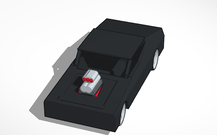 3d Design Car Tinkercad