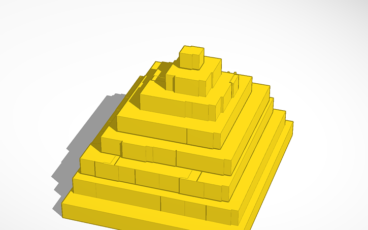 3D design Pyramid - Tinkercad