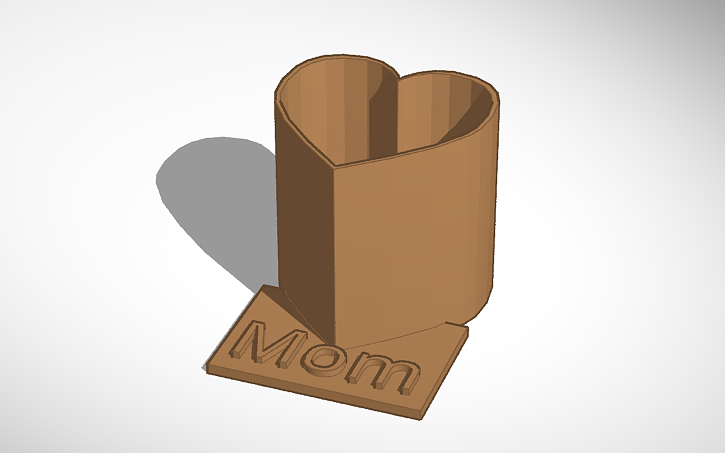 3D design Mother's day - Tinkercad
