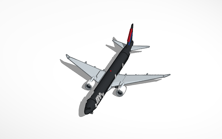 3D design Custom Boeing 777-8 for 2M- - Tinkercad