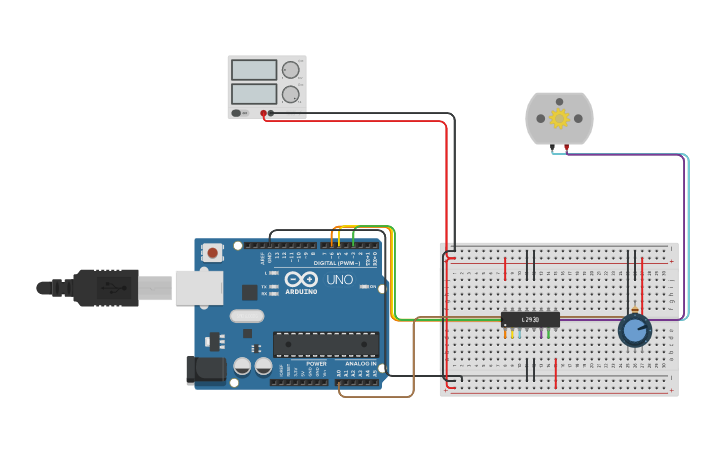 Circuit design Engajamento (PH) - Tinkercad