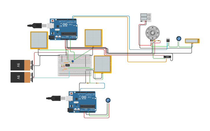 Circuit design Copy of Human arm EMG simulator | Tinkercad