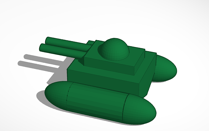 3D design TANK | Tinkercad