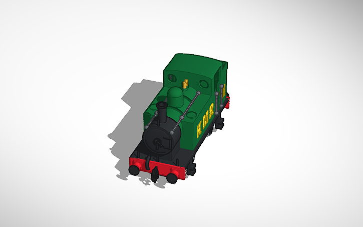 3D design 0-4-0 Tank Engine | Tinkercad