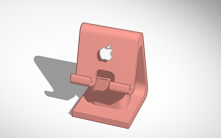 3D design Phone Stand with AirPods holder and a charging station ...