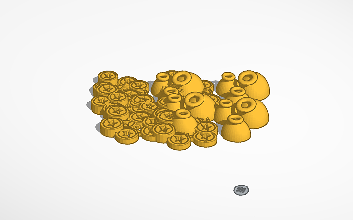 3D design coin design - Tinkercad