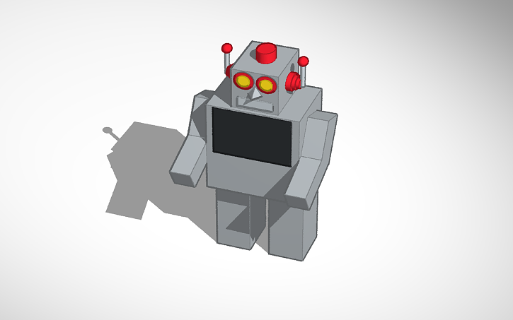 3D design ROBOT - Tinkercad