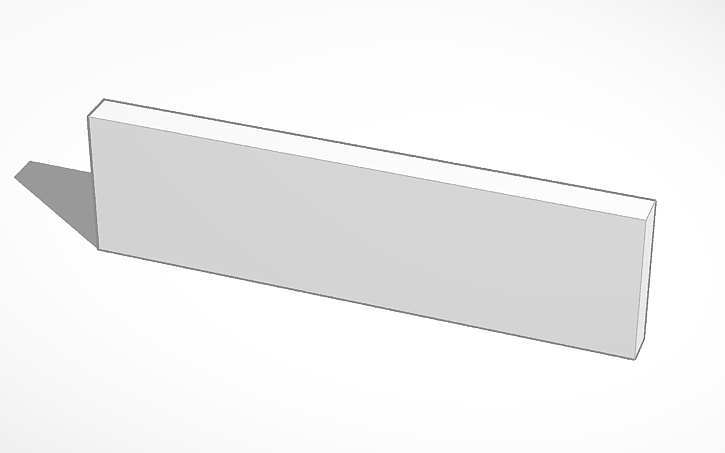 3D design Roodi Block - Tinkercad