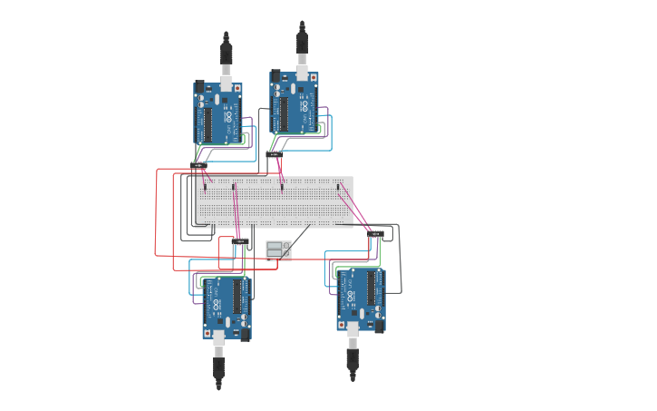 Circuit design Prática Final | Tinkercad
