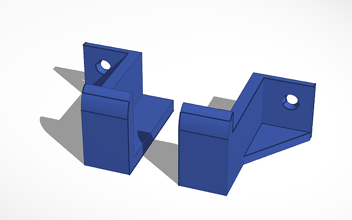 3D design Configurable Wall Bracket - Tinkercad