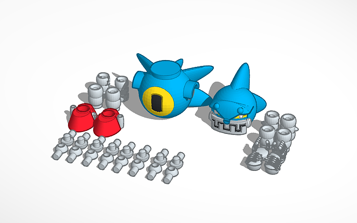 3D design Badnik Sonic (4in Scale) - Tinkercad