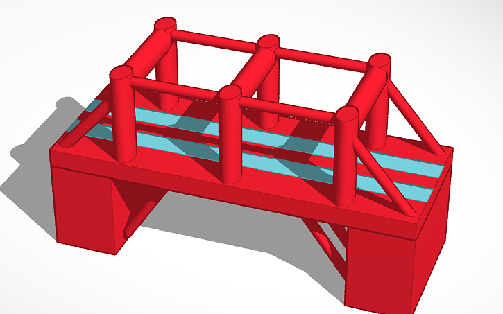 3D design Safe Rivers Puente 3D | Tinkercad