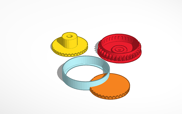 3D design The Twisted Serpent Generator and Joule Thief Motor 2 - Tinkercad