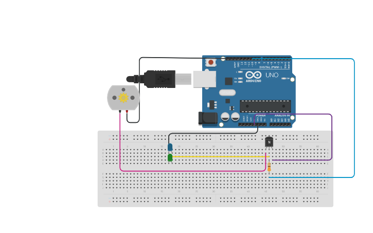Circuit design Taller Motores - Grupo#3 | Tinkercad