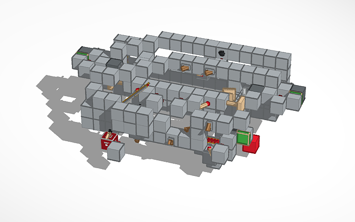 3D design Trading Hall Design V1.1 - Tinkercad