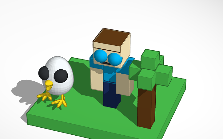 3D design meme craft - Tinkercad