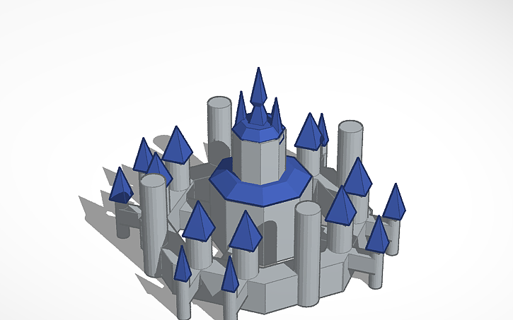 3D design Hyrule Castle(Twilight Princess) - Tinkercad