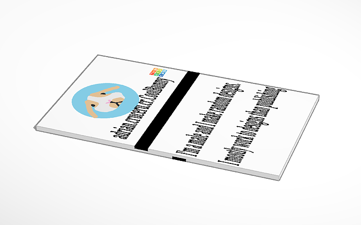 3D design My TinkerTrading Card - Tinkercad