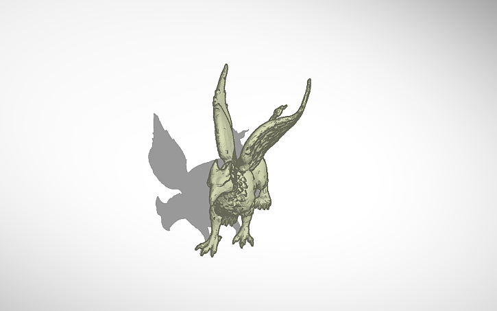 3D design Mythical creature - Tinkercad