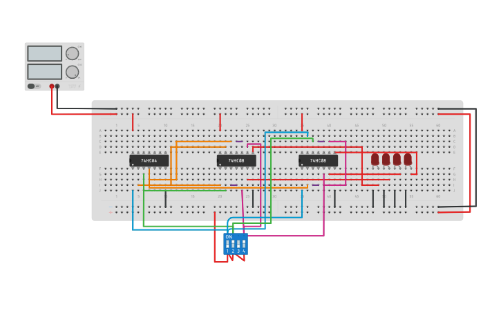 Circuit Design 2 To 4 Decoder Shamim Hossain Tinkercad