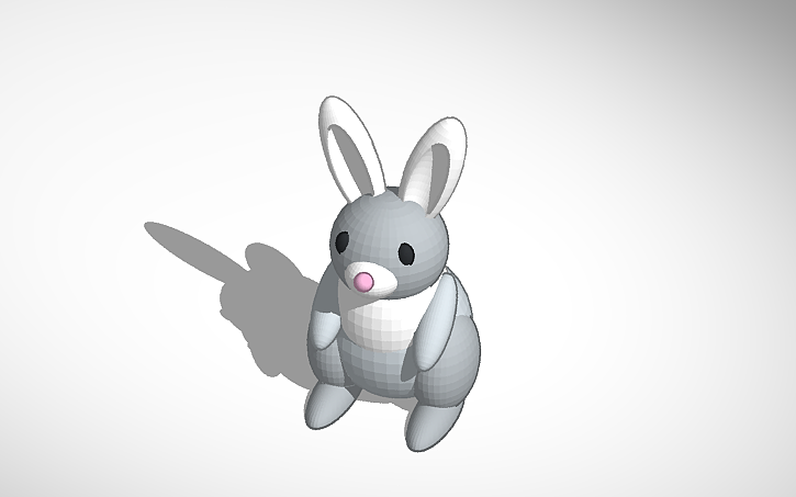 3D design Rabbit - Tinkercad