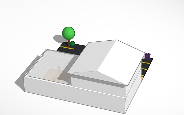 3D design The Norwalk Community Center JW - Tinkercad