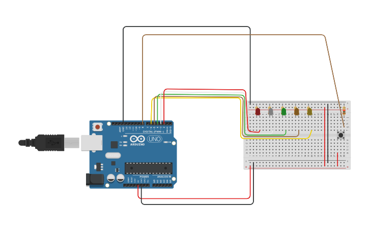 Circuit design 15_ธรรมธัช_PushButton - Tinkercad